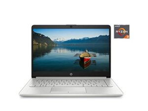 hp laptop 14-inch , ryzen 3 3200u up to 3.5 ghz, amd radeon vega 3 graphics, 4gb sdram,128gb ssd, wifi, webcam, bluetooth, win10 s (renewed)