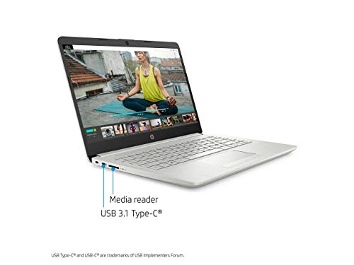 HP Laptop 14-inch , Ryzen 3 3200U Up to 3.5 GHz, AMD Radeon Vega 3 Graphics, 4GB SDRAM,128GB SSD, WiFi, Webcam, Bluetooth, Win10 S (Renewed)