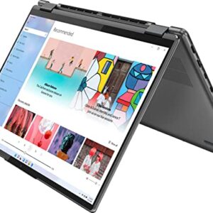 Lenovo Yoga 7i 16 inch 2.5K Touchscreen (2560 x 1600) 2-in-1 Convertible Laptop Computer, Intel Evo Platform, Core i5-1240P, 8GB Memory, 256GB SSD, Backlit Keyboard, Storm Grey