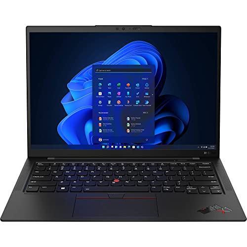 Latest Lenovo ThinkPad X1 Carbon Gen 10, Intel i7-1280P (14 Cores), 14" FHD IPS Touchscreen, Anti-Glare, 32GB DDR5, 2TB SSD, Fingerprint Reader, 4G WWAN, 1080p Camera, Win 11 Pro (Authorized Reseller)