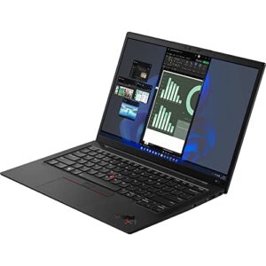 Latest Lenovo ThinkPad X1 Carbon Gen 10, Intel i7-1280P (14 Cores), 14" FHD IPS Touchscreen, Anti-Glare, 32GB DDR5, 2TB SSD, Fingerprint Reader, 4G WWAN, 1080p Camera, Win 11 Pro (Authorized Reseller)