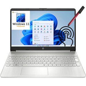 hp newest 15 business laptop, 15.6″ touchscreen, intel quad-core i5-1135g7(beat i7-1065g7), 16gb ddr4 ram, 512gb pcie ssd, 802.11ac wifi, bluetooth 5.0, windows 11 pro s, broag 64gb flash stylus