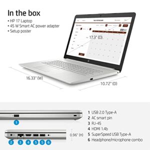 HP Pavilion 17.3-inch IPS FHD Laptop (2022 Model), Intel Core i5-1135G7 (Beats i7-1065G7), Intel Iris Xe Graphics, 16GB RAM, 1TB PCIe SSD, Backlit Keyboard, Long Battery Life, Windows 11 (Renewed)