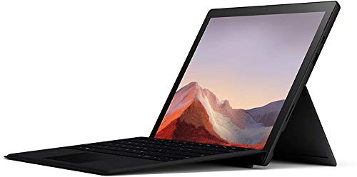 Microsoft Surface Pro 7 (PVT-00015) | 12.3in (2736 x 1824) Touch-Screen | Intel Core i7 Processor | 16GB RAM | 256GB SSD Storage | Windows 10 Pro | Black