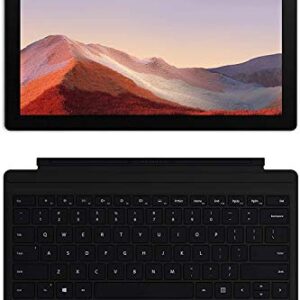 Microsoft Surface Pro 7 (PVT-00015) | 12.3in (2736 x 1824) Touch-Screen | Intel Core i7 Processor | 16GB RAM | 256GB SSD Storage | Windows 10 Pro | Black