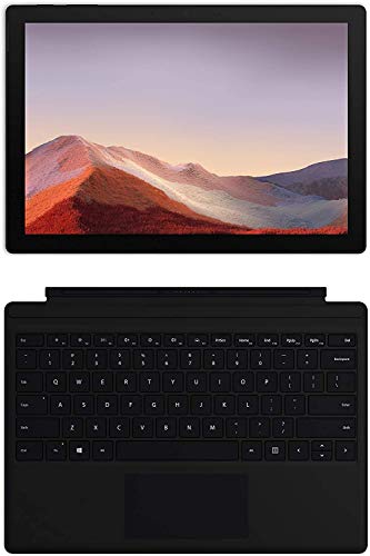 Microsoft Surface Pro 7 (PVT-00015) | 12.3in (2736 x 1824) Touch-Screen | Intel Core i7 Processor | 16GB RAM | 256GB SSD Storage | Windows 10 Pro | Black