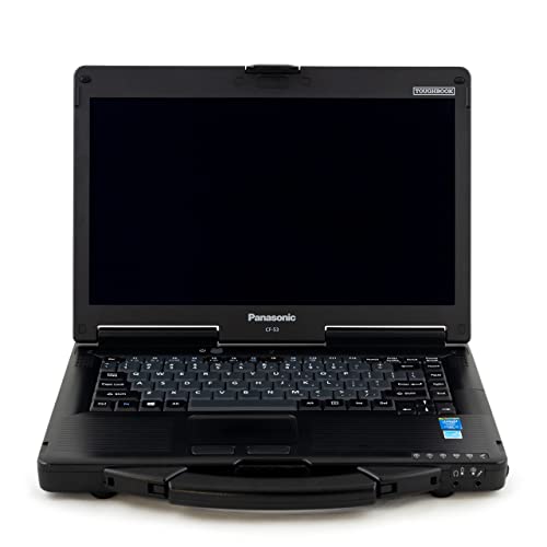 Panasonic Toughbook CF-53 MK4, i5-4310M 2.00GHz, 14 HD, 8GB, 256GB SSD, Windows 10 Pro, WiFi, Bluetooth, DVD (Renewed)