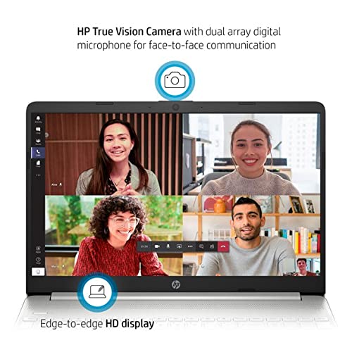 HP 15.6" Diagonal Full HD (1920 x 1080) Laptop, 11th Gen Intel Core i5-1135G7 Processor, 8GB DDR4 RAM, 256GB SSD, 802.11ac, Bluetooth, HDMI, Windows 11