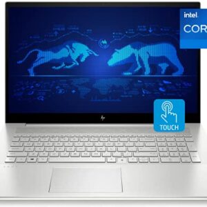 HP Envy 17t High Performance Laptop, 17.3" Full HD Touchscreen, Intel Core i7-1165G7 Processor, Intel Iris Xe Graphics, 32GB RAM, 1TB SSD, Backlit Keyboard, Wi-Fi 6, Windows 10 Home