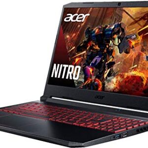 2022 Acer Nitro 5 Gaming Laptop 15.6 FHD IPS Display AMD 6-Core Ryzen 5 4600H 16GB DDR4 256GB NVMe SSD NVIDIA GeForce GTX Black 16GB|256GB SSD AN515-44-R99Q AN515-44-R99Q