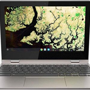 Lenovo Chromebook C340 2-in-1 Convertible Laptop, 11.6" HD Touchscreen, Intel Celeron N4000, 32GB eMMC, 4GB DDR4 RAM, WiFi, USB Type-C, Bluetooth, Webcam, Chrome OS, Platinum Gray