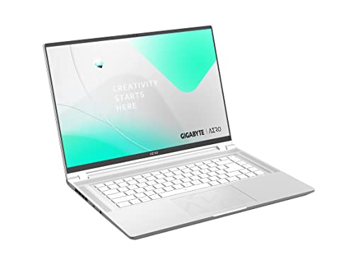 GIGABYTE AERO 16 OLED: 16.0" 16:10 Thin Bezel 4K UHD+ 3840x2400 60Hz OLED, NVIDIA GeForce RTX 4070 GPU 8GB GDDR6, Intel Core i7-13700H, 16GB DDR5 RAM, 1TB SSD, Win11 Home (AERO 16 OLED BSF-73US994SH)