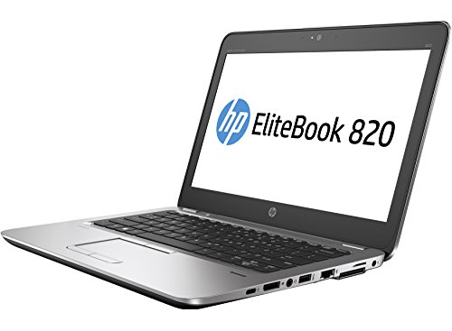 HP Elitebook 820 G3 Business Laptop, 12.5" HD Display, Intel Core i5-6300U 2.4Ghz, 8GB RAM, 256GB SSD, 802.11 AC, Windows 10 Professional (Renewed)