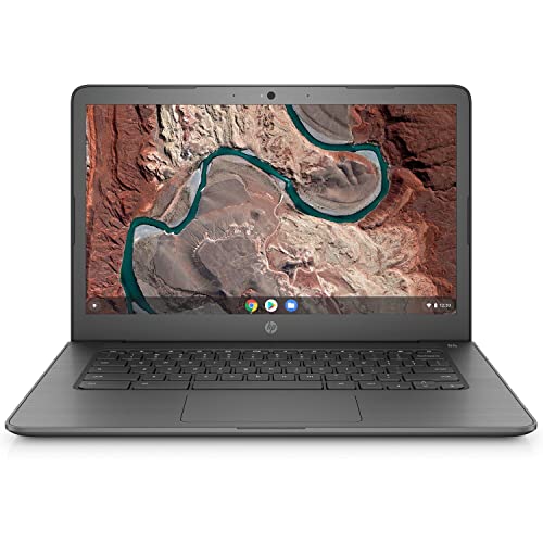 HP Newest 14inch Chromebook AMD Dual-Core A4-9120C Processor, 4GB DDR4 Memory, 32GB eMMC Storage, AMD Radeon R4 Graphics, Chrome OS-Gray(Renewed)