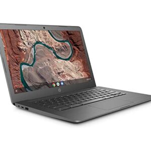 HP Newest 14inch Chromebook AMD Dual-Core A4-9120C Processor, 4GB DDR4 Memory, 32GB eMMC Storage, AMD Radeon R4 Graphics, Chrome OS-Gray(Renewed)