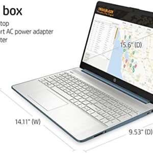 2022 Flagship HP 15.6'' FHD IPS Micro-Edge Laptop, AMD 6-Core Ryzen 5 5500U (Upto 4.0GHz, Beat i7-10710U), 32GB RAM, 1TB PCIe SSD,Radeon Graphics,Wi-Fi, Webcam, Fast Charge, Windows 11 w/ Cables