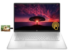 hp 17.3″ hd touchscreen business laptop, 11th gen intel core i7-1165g7, windows 10 pro, 32gb ram, 1tb ssd, backlit keyboard, hdmi, wifi 6, webcam, long battery life, 32gb durlyfish usb card