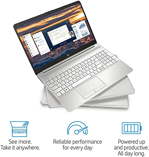 HP Laptop 15.6 HD Touchscreen for Business 2022, Intel Core i5-1135G7 (Beat i7-1065G7), 12GB RAM, 512GB SSD, HDMI, WiFi, Webcam, Windows 11 + CUE Accessories