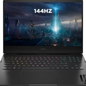 HP 2022 Omen 16.1" 165 Hz IPS QHD Gaming Laptop 14-Core Intel i7-12700H 32GB DDR5 1TB NVMe SSD NVIDIA GeForce RTX 3060 6GB DTS Audio RGB KB WiFi AX Thunderbolt4 HDMI RJ45 Windows 11 Pro w/ RE USB