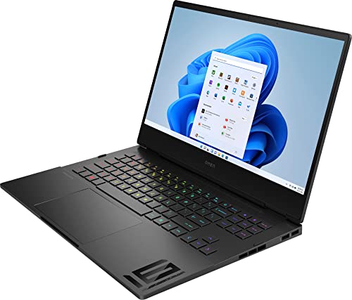 HP 2022 Omen 16.1" 165 Hz IPS QHD Gaming Laptop 14-Core Intel i7-12700H 32GB DDR5 1TB NVMe SSD NVIDIA GeForce RTX 3060 6GB DTS Audio RGB KB WiFi AX Thunderbolt4 HDMI RJ45 Windows 11 Pro w/ RE USB