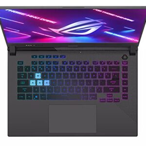 ASUS ROG Strix G15 Gaming Laptop, 15.6â€ 300Hz 3ms IPS Type FHD Display, NVIDIA GeForce RTX 3050 Ti, AMD Ryzen 7 4800H, 16GB DDR4, 512GB PCIe SSD, RGB Keyboard, Windows 11, G513IE-PH74