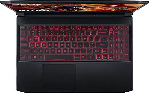 Acer Nitro AN515 Gaming Laptop Six Core Intel i5-11400H up to 4.5Ghz 16GB 512GB SSD 15.6in Full HD HDMI Backlit Keyboard NVIDIA GeForce RTX 3050Ti Win 11 (Renewed)