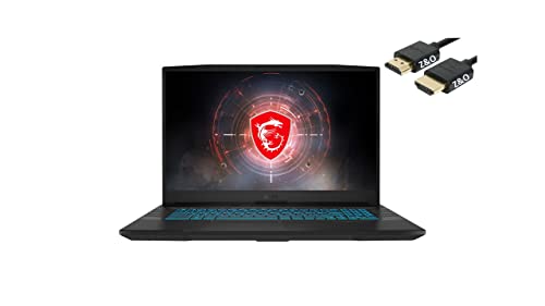 MSI Crosshair 15.6" 144Hz FHD IPS Gaming Laptop, Intel 8-Core i7-11800H(up to 4.6GHz), Geforce RTX 3050 Ti 4GB, Backlit Keyboard, Ethernet, WiFi 6, HDMI, Win10 (32GB RAM I 512GB SSD)