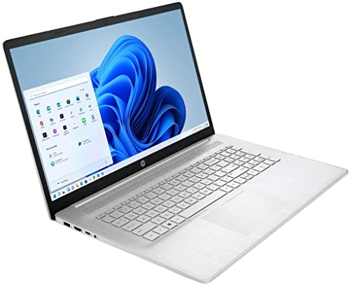 HP Newest 17t Laptop, 17.3'' HD+ Touchscreen, Intel Core i5-1135G7 Processor, Wi-Fi 6, Backlit Keyboard, Webcam, HDMI, Windows 11 Home, Silver (8GB RAM | 256GB SSD)