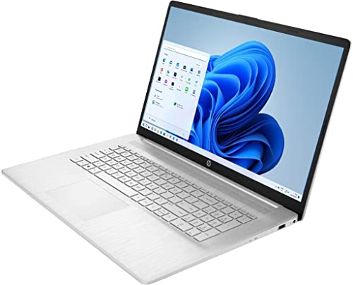 HP Newest 17t Laptop, 17.3'' HD+ Touchscreen, Intel Core i5-1135G7 Processor, Wi-Fi 6, Backlit Keyboard, Webcam, HDMI, Windows 11 Home, Silver (8GB RAM | 256GB SSD)