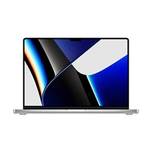 late 2021 apple macbookpro with apple m1 pro chip (16 inch, 16gb ram, 1tb ssd) silver (renewed)