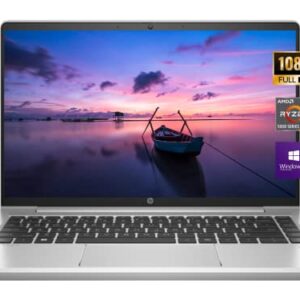 HP ProBook 445 G9 14" FHD Business Laptop, AMD Ryzen 7 5825U, Windows 10 Pro, 16GB RAM, 512GB SSD, Long Battery Life, Backlit Keyboard,Durlyfish