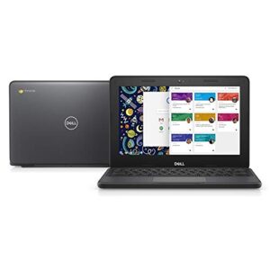 Dell Chromebook 11 5190 Intel Celeron N3350 X2 1.1GHz 4GB 16GB 11.6", Black (Certified Refurbished)