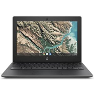 hp 2022 newest chromebook 11a g8 education edition, 11.6″ hd laptop, amd a4-9120c(up to 2.4ghz), 4gb memory, 96gb space(32gb emmc+abys 64gb card), webcam, usb-c, wifi, bluetooth, chrome os, jvq mp