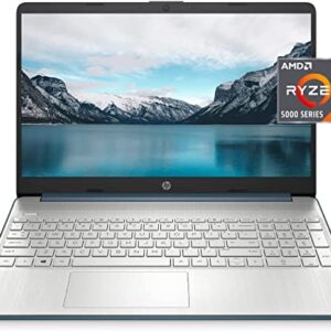 HP Ultra-Thin and Light Laptop, 15.6" FHD IPS Display, AMD Ryzen 5 5500U ( Beats i7-1065G7), Up to 4.0GHz, Webcam, HP Fast Charge, Type-C, 9 hr Battery Life, HDMI, Win 11 (16GB RAM | 1TB SSD)