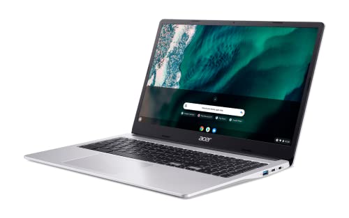 Acer Chromebook 315 Laptop | Intel Celeron N4500 | 15.6" Full HD IPS Display | Intel UHD Graphics | 4GB LPDDR4X | 64GB eMMC | Intel Wi-Fi 6 | DTS Audio | USB Type-C | Chrome OS | CB315-4H-C8XU