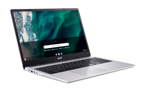 Acer Chromebook 315 Laptop | Intel Celeron N4500 | 15.6" Full HD IPS Display | Intel UHD Graphics | 4GB LPDDR4X | 64GB eMMC | Intel Wi-Fi 6 | DTS Audio | USB Type-C | Chrome OS | CB315-4H-C8XU