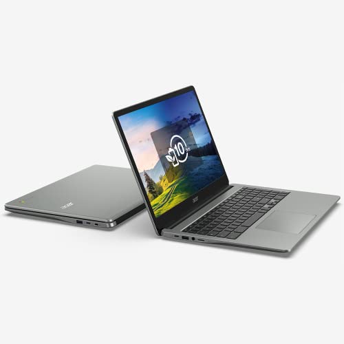 Acer Chromebook 315 Laptop | Intel Celeron N4500 | 15.6" Full HD IPS Display | Intel UHD Graphics | 4GB LPDDR4X | 64GB eMMC | Intel Wi-Fi 6 | DTS Audio | USB Type-C | Chrome OS | CB315-4H-C8XU