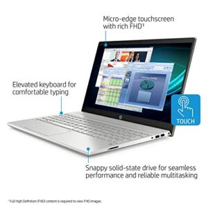 HP Pavilion Laptop, 15.6" Full HD IPS Touchscreen, 10th Gen Intel Core i5-1035G1 Processor up to 3.60GHz, 12GB RAM, 512GB PCIe NVMe SSD, Backlit Keyboard, HDMI, Wireless-AC, Bluetooth, Windows 10 Home