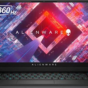 Alienware M15 R5 Gaming Laptop, 15.6 inch FHD 360Hz 1ms G-SYNC Display, AMD Ryzen R9 5900HX, GeForce RTX 3070, 64GB RAM, 2TB NVMe SSD, Killer WiFi, RGB Keyboard, Windows 11, Dark Side of The Moon