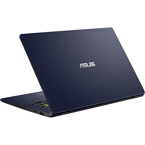 ASUS [Windows 11 S] R410 14" Lightweight Laptop, Intel Celeron N4020 Processor, 4GB DDR4 RAM, 192GB Storage (128GB eMMC + 64GB Flash Drive), 802.11AC WiFi, Bluetooth 4.1, Type-C, Star Black