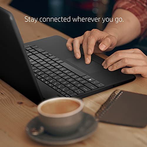 HP 15 Laptop, 15.6" FHD Computer, Intel Celeron N4020 Processor, 16GB RAM, 256GB SSD, 1-Year Office 365, Google Classroom Zoom for Business Student, Windows 10 S Mode＋TSBEAU 3.0 Hub & USB LED Light