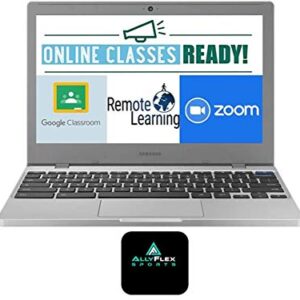 Newest Samsung Chromebook 4 11.6” Laptop Computer for Business Student, Intel Celeron N4020, 4GB RAM, 80GB Space(16GB eMMC+64GB USB), up to 12.5 Hrs Battery Life, USB Type-C, WiFi, Chrome OS, JVQ MP