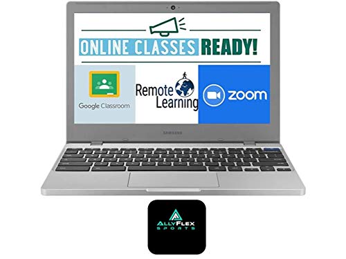 Newest Samsung Chromebook 4 11.6” Laptop Computer for Business Student, Intel Celeron N4020, 4GB RAM, 80GB Space(16GB eMMC+64GB USB), up to 12.5 Hrs Battery Life, USB Type-C, WiFi, Chrome OS, JVQ MP