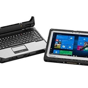 Panasonic Toughbook CF-20, 10.1 Multi Touch, 1920 x 1200, m5-6Y57, 8GB, 128GB SSD, Intel HD Graphics 515,Wi-Fi, Bluetooth, HDMI, Dual Pass (WWAN/WWAN), 8MP, Backlit Keyboard, Windows 10 Pro (Renewed)