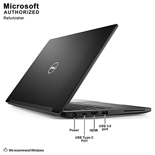 Dell Latitude 7280 Business Laptop (12.5in HD, Intel Core i5 -7300U 2.60GHz, 8GB DDR4, 256GB SSD, Windows 10 Pro 64) (Renewed)