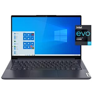 Lenovo IdeaPad Slim 7i 14.0" Laptop, 14.0" FHD (1920 x 1080), Intel Core i7-1165G7 Processor, 8GB DDR4 RAM, 512GB NVMe SSD Storage, Intel Iris X Graphics, Windows 10 Home, 82A6000BUS, Slate Grey