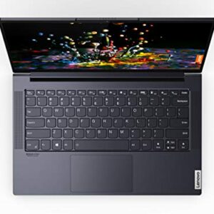 Lenovo IdeaPad Slim 7i 14.0" Laptop, 14.0" FHD (1920 x 1080), Intel Core i7-1165G7 Processor, 8GB DDR4 RAM, 512GB NVMe SSD Storage, Intel Iris X Graphics, Windows 10 Home, 82A6000BUS, Slate Grey