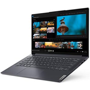 Lenovo IdeaPad Slim 7i 14.0" Laptop, 14.0" FHD (1920 x 1080), Intel Core i7-1165G7 Processor, 8GB DDR4 RAM, 512GB NVMe SSD Storage, Intel Iris X Graphics, Windows 10 Home, 82A6000BUS, Slate Grey