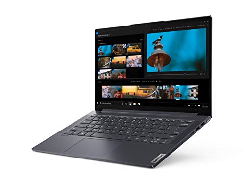 Lenovo IdeaPad Slim 7i 14.0" Laptop, 14.0" FHD (1920 x 1080), Intel Core i7-1165G7 Processor, 8GB DDR4 RAM, 512GB NVMe SSD Storage, Intel Iris X Graphics, Windows 10 Home, 82A6000BUS, Slate Grey