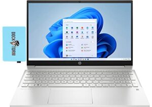 hp newest pavilion 15.6″ fhd ips home & business laptop 12th gen (intel i7-1255u 10-core, 16gb ram, 512gb ssd, intel iris xe, wifi 6, bluetooth 5.2, webcam, win 11 home) with hub